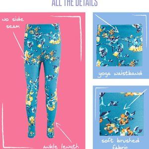 LuLaRoe | Bottoms | Lularoe Multi Color Flower Leggings Lxl | Poshmark